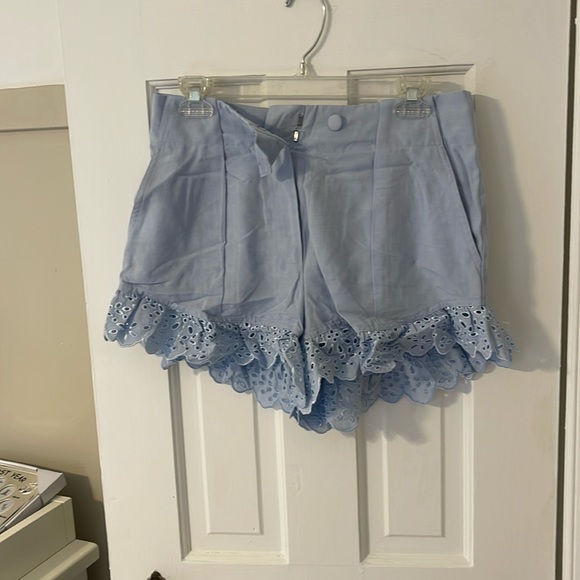Gianni Bini | Shorts | Gianni Bini X Jess Southern Light Blue Shorts ...
